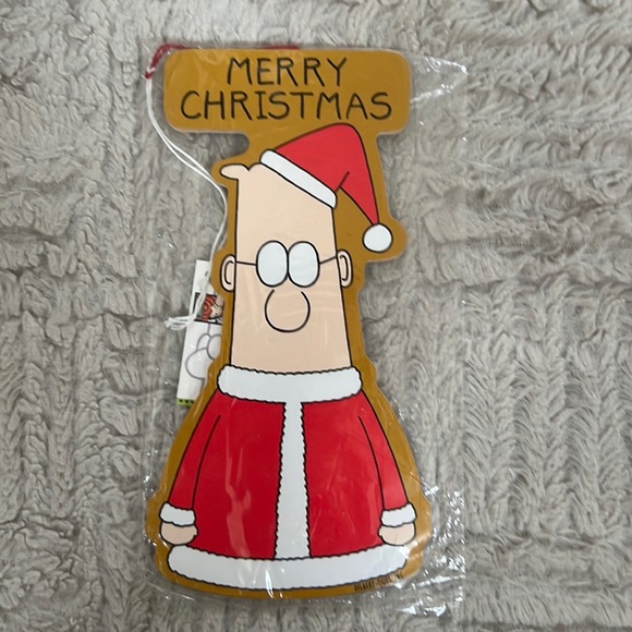 Dilbert | Holiday | Dilbert Comic Wooden Christmas Sign Ornament New ...